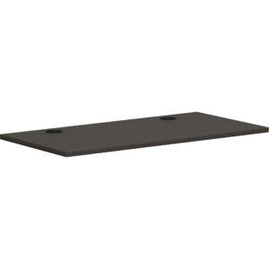 hon mod worksurface, 48 x 24, black