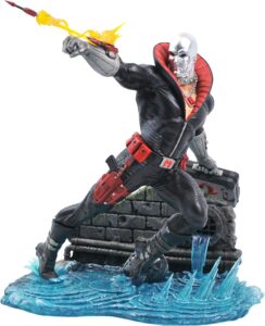 diamond select toys g.i. joe gallery: destro pvc statue, multicolor, 10 inches