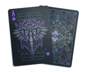 mecha beasts playing cards by gent supply