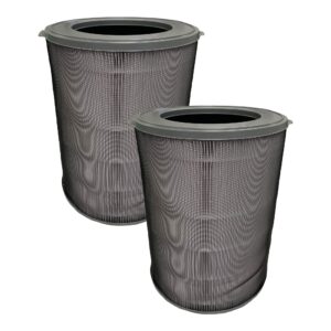 think crucial replacement air purifier filter fits winix n, models nk100, nk105 & qs, compare to part # 112180, 2 pack