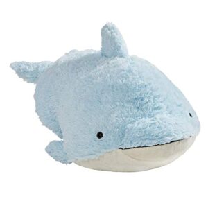 pillow pets originals squeaky dolphin 18" stuffed animal plush toy