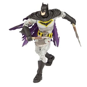 batman with battle damage (dc multiverse: dark knights metal) 7" action figure