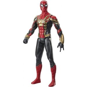 marvel spider-man titan hero series 30-cm iron spider integration suit action figure toy, inspired by spider-man movie, for kids ages 4 and up