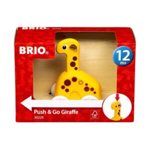 brio 30229 push & go giraffe | the perfect playmate for your toddler