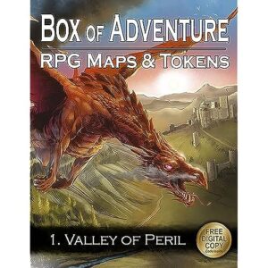 loke box of adventure (rpg maps & tokens) - valley of peril