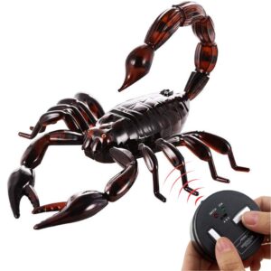 tipmant realistic rc scorpion remote control animal vehicle car electric scary toy halloween kids birthday gift