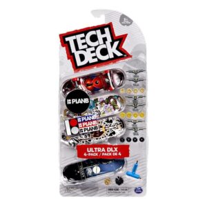 tech-deck i:planb 2021 skateboards ultra dlx 4-pack planb fingerboards