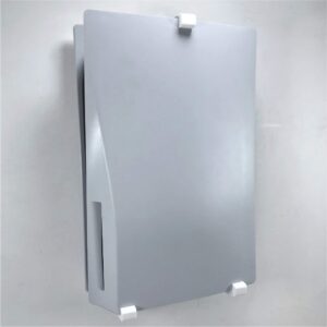 3d cabin ps5 wall mount wall bracket holder stand for play station 5 disc triple support any orientation white right