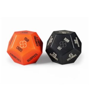 bosu® exercise dice, orange & black