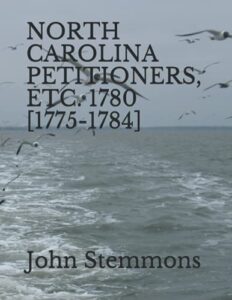 north carolina petitioners, etc. 1780 [1775-1784]