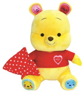 disney hooyay real feels interactive winnie the pooh plush early learning toy teaches toddlers about emotion with night lite mode for 18 months and up