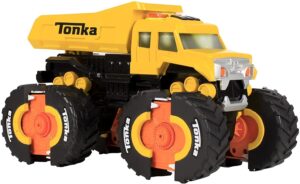 tonka - the claw dump truck yellow