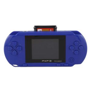 tiamu 3 inch 16 bit pxp3 handheld game player retro video game console 150 games gaming players console(blue) 187580a2