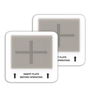 ceramic ozone plates for generic ozone generator，washable purification air purifier 4.5" x 4.5" air fresh replacement parts (2-pcs)