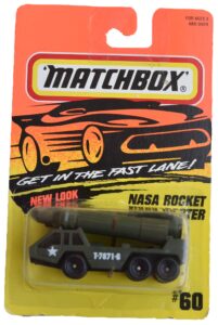 matchbox nasa rocket transporter, #60 [green]