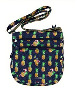 vera bradley trio zip hipster toucan party