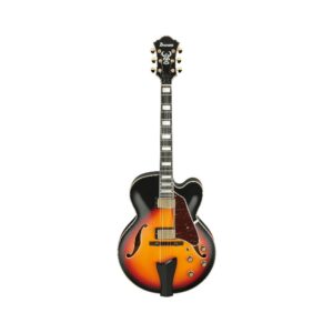 ibanez artcore expressionist af95 hollowbody electric guitar - brown sunburst