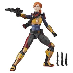 scarlett gi joe classified wave 4 action figure, (rxzer23)