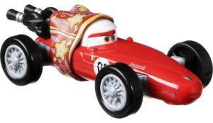 disney car toys mama bernoulli, miniature, collectible racecar automobile toys based on cars movies, for kids age 3 and older, multicolor