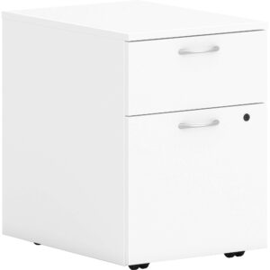 hon mod mobile pedestal-15 w, 15 x 20 x 20, white