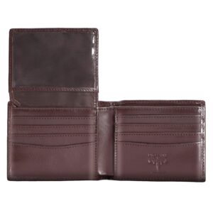 lvcretivs leather bifold wallet for men full grain leather rfid blocking wallet with 2 id windows