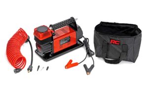 rough country air compressor w/carrying case | 12 volt | 150psi | 5.65 cfm - rs200