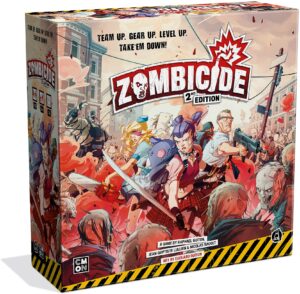 zombicide 2nd edition strategy board game | cooperative game for teens and adults | zombie board game | ages 14+ | 1-6 players | avg. playtime 1 hour | made by cmon