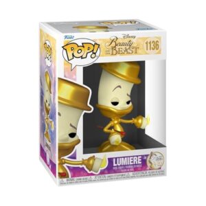 funko pop pop disney: beauty and the beast - lumiere multicolor