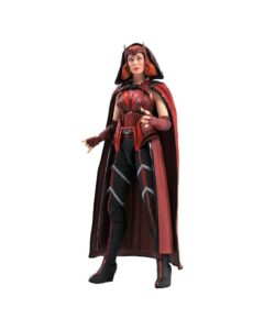 diamond select toys marvel select: wandavision scarlet witch action figure, multicolor