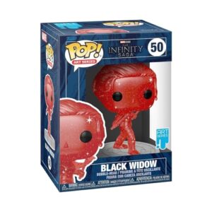 funko pop! artist series: marvel infinity saga - black widow