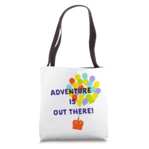 disney pixar up adventure is out there tote bag