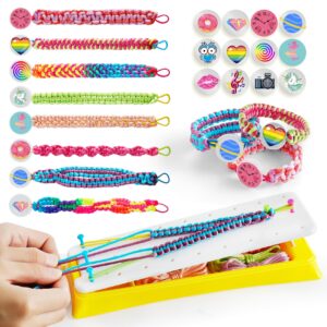 prepop friendship bracelet string making kits - popular toys for 7 8 9 10 11 12+ year old girls, diy arts and crafts bracelets maker activities supplies, best birthday gifts ideas age 6-12 yr girl