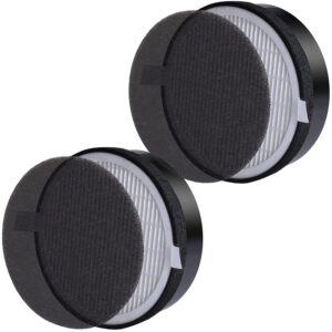 replacement filter for lv-h132 air purifier, compatible with laukowind 3-in-1 nylon pre-filter, high-efficiency activated carbon true hepa filters, part lv-h132-rf, 2 pack