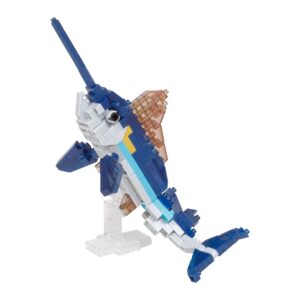 nanoblock - sea friends - marlin, collection series building kit