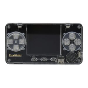 petforu powkiddy a66 handheld 10000 games retro game console ultra card transparent game machine - 32g silver, a66 (32g)