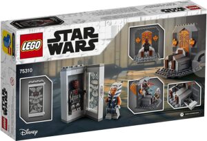 lego star wars: the clone wars duel on mandalore 75310 awesome toy building kit featuring ahsoka tano and darth maul; new 2021 (147 pieces)