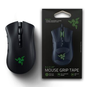 razer deathadder v2 pro wireless gaming mouse + mouse grip tape bundle