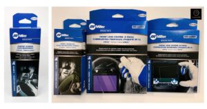 combo miller infinity series replacement lens 271319/271320, headband 770249 and headgear 216336