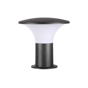 zmy aluminum garden home pillar lighting villa outdoor modern column lamp park decorative anti-rust post light waterproof pc lawn pathway illumination