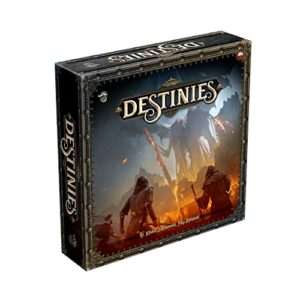 destinies board game - immersive storytelling and adventure for tabletop enthusiasts, ages 14+, 1-3 players, 120-150 minute playtime, made by lucky duck games