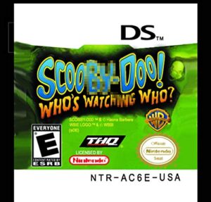 game card for scooby doo, who's watching who? - compatible with ds 3ds ndsi nds ndsl, (not support above version 11.0), us reproduction version