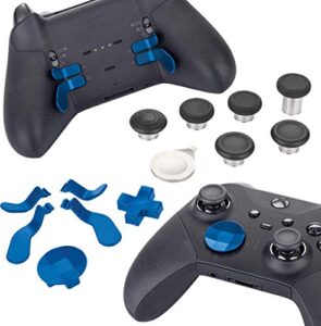 venom elite series 2 controller replacement part custom accessory kit - blue (xbox one)