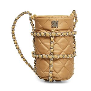 steve madden quench waterbottle crossbody, nude