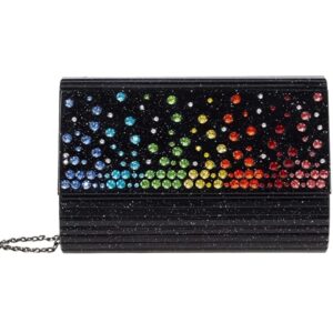 kurt geiger london party envelope crystals black one size