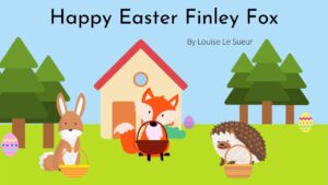 happy easter finley fox