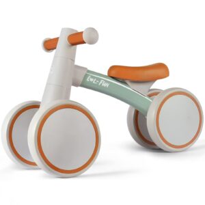 lol-fun baby balance bike 1 year old, toys for 1 year old boy and girl gifts, boy first birthday gift for one year old