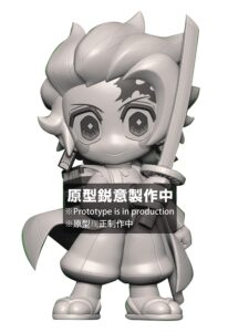 furyu demon slayer: kimetsu no yaiba: toonize tanjiro kamado pvc figure, multicolor