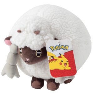 pokémon 8" wooloo plush - sword and shield - officially licensed - authentic soft stuffed animal toy figure - valentine's day & easter basket stuffer gift for kids, boys, girls - 2+