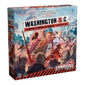 zombicide 2nd edition washington z.c. board game expansion - new campaign & night mode challenges! cooperative tabletop miniatures strategy game, ages 14+, 1-6 players, 1 hour playtime, made by cmon