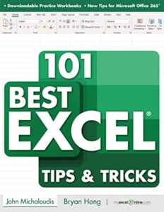 101 best excel tips & tricks (101 excel series)